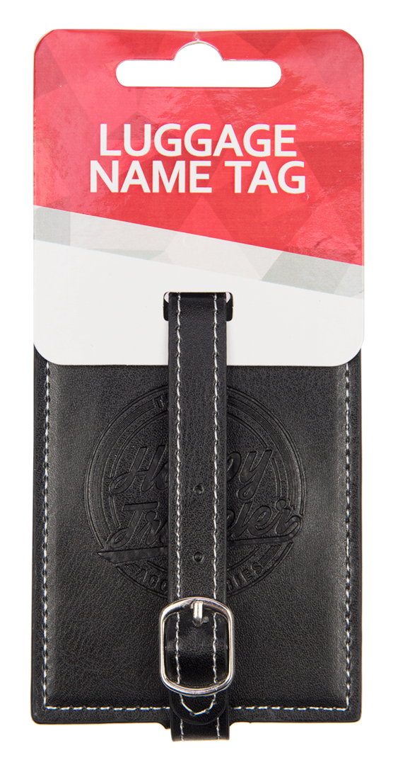 Matkalaukun Nimilappu – Happy Orange Oy